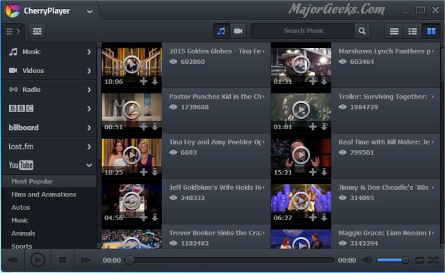 CherryPlayer wants to be your all-in-one music and video player - MajorGeeks